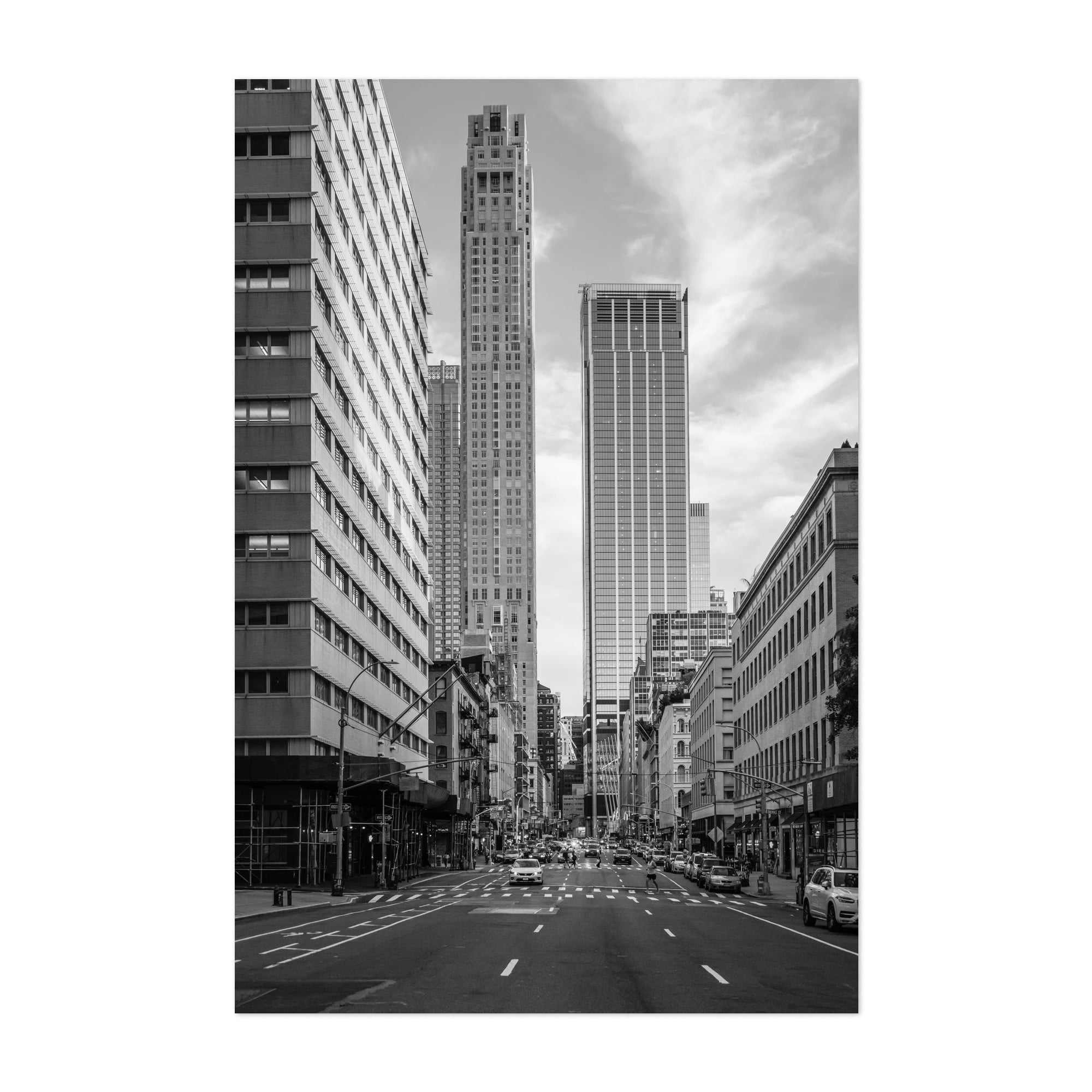 Church Street B&W - Manhattan New York Photography Black and White ...