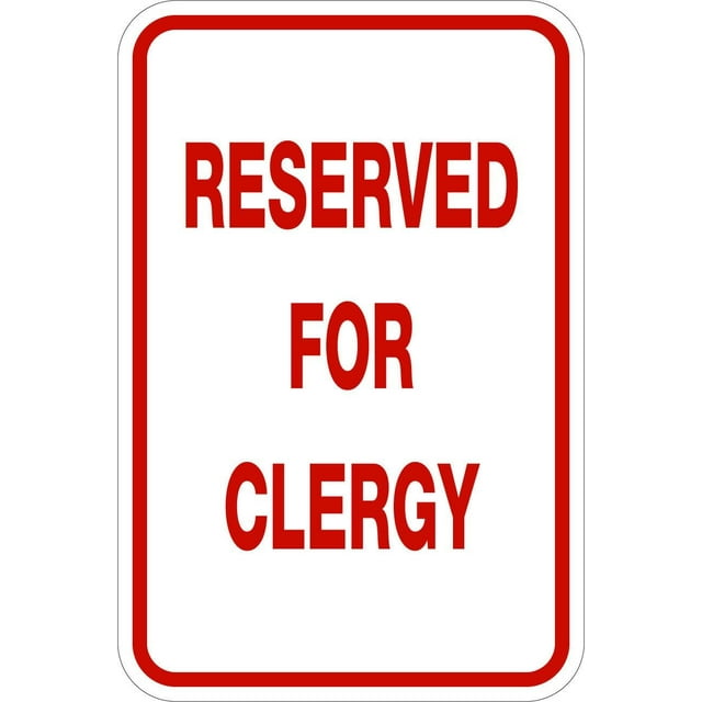 Church Visitor Parking Sign - 12 X 18 with 3M High-Intensity Prismatic ...