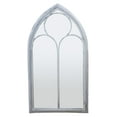Church Window Mirror, Pointed Arch Mirror, Shabby Chic Paint Finish ...
