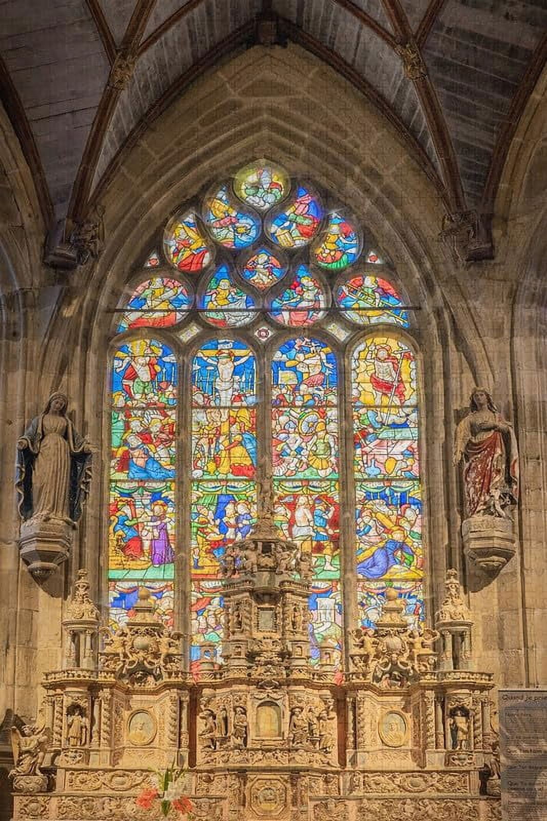 Church Window, Stained Glass Jigsaw Puzzle for Adults 300 Pieces ...