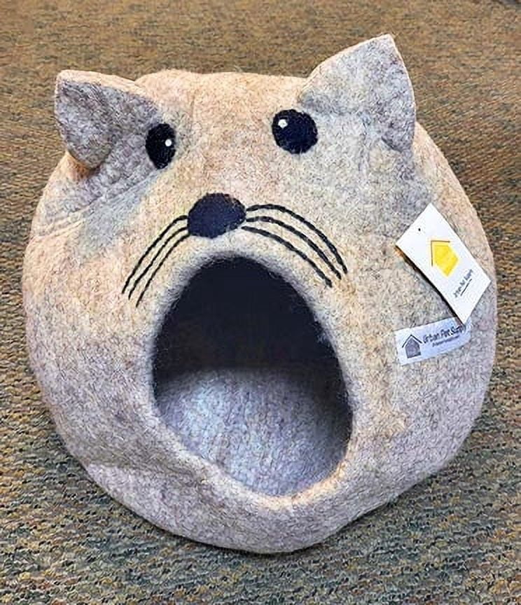 Churpi Tan Mouse Cat Cave - Walmart.com