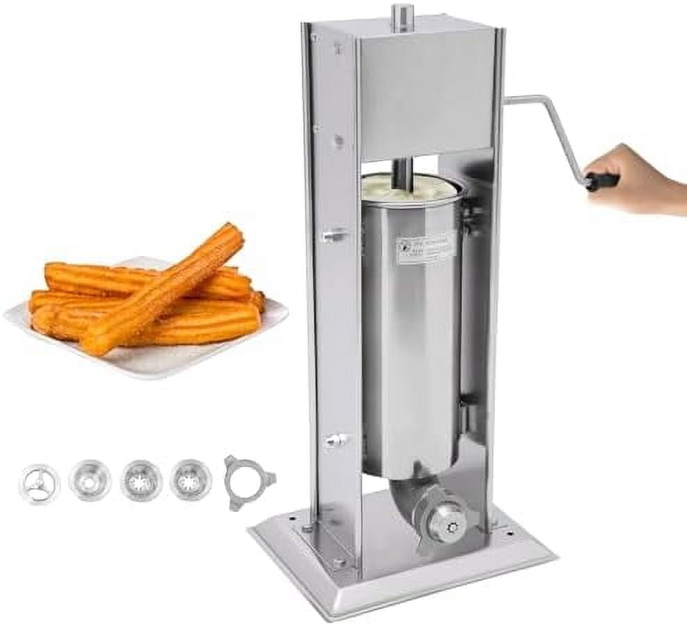 Churro Maker Kit, 5L Stainless Steel Churro Machine Manual Churros ...