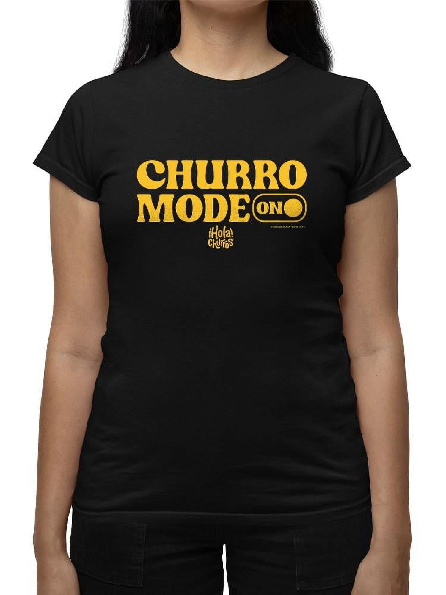 Churro Mode On Bold Retro Design Women's T-shirt - Walmart.com