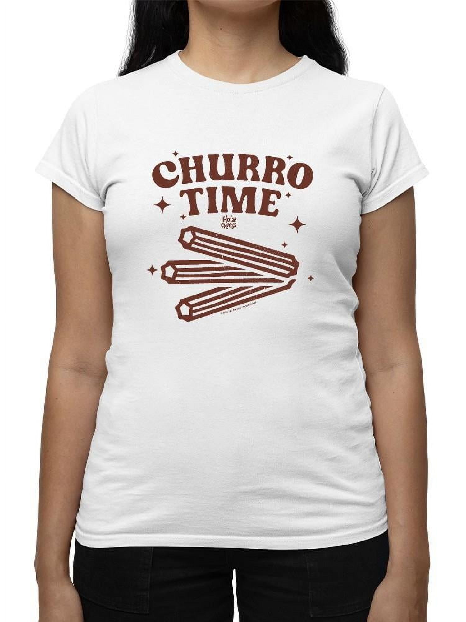 Churro Time Retro Starry Snack Women's T-shirt - Walmart.com