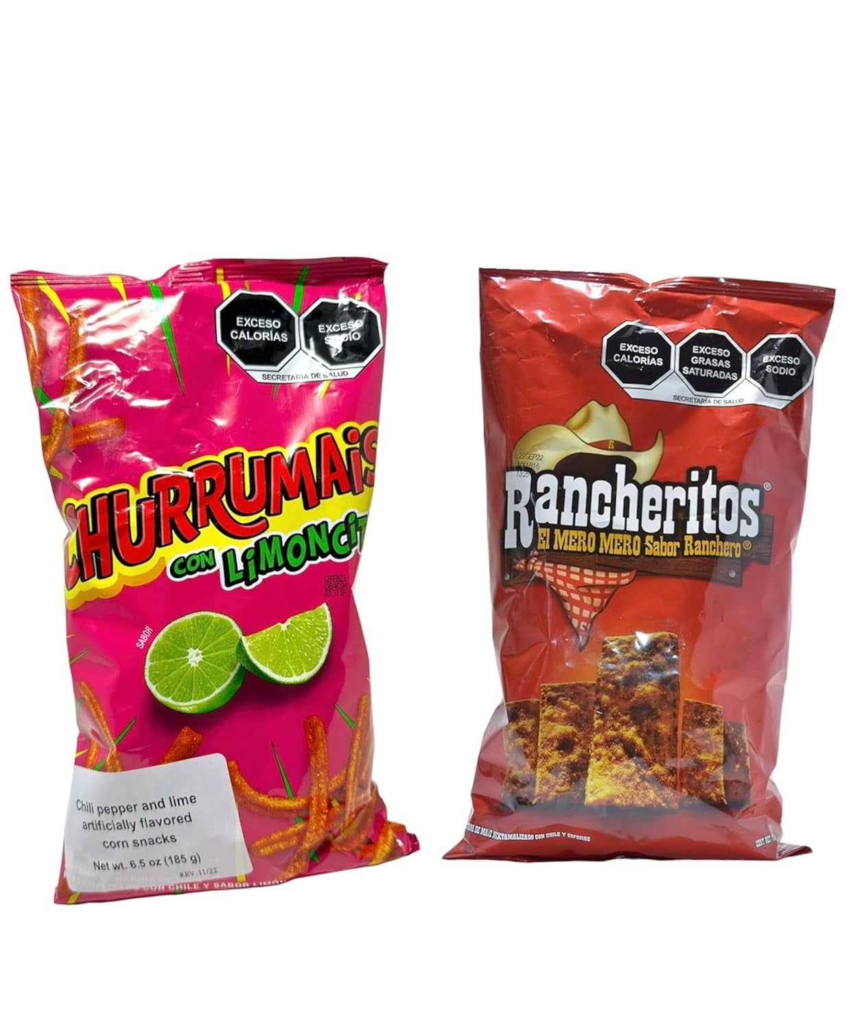 Churrumais And Rancheritos Combo (4 Pack) Sabrita Original flavor from ...