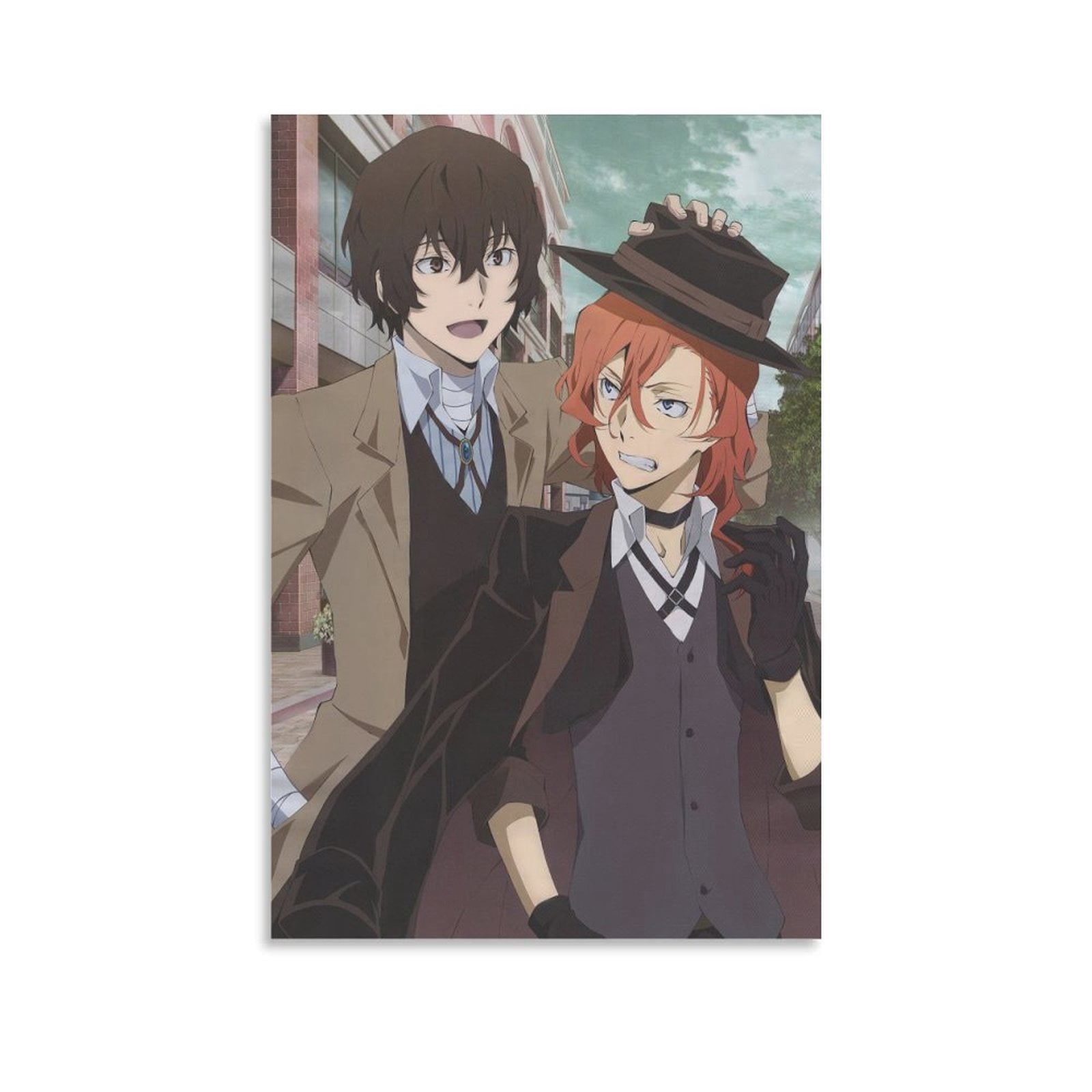 Chuuya And Dazai Poster Bungo Stray Dogs Artworks Picture Print Poster ...