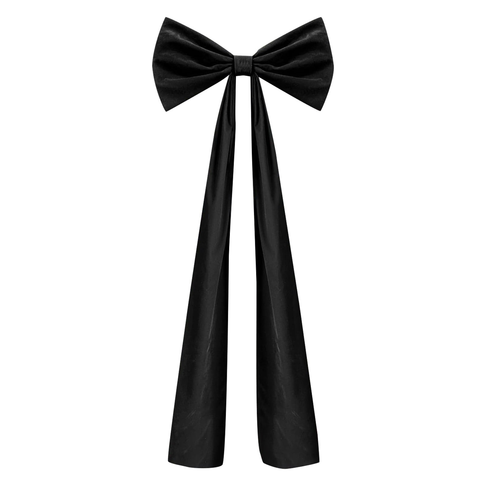 Chuyi A Super Large Velvet Bow Christmas Tree Top Decoration Christmas ...