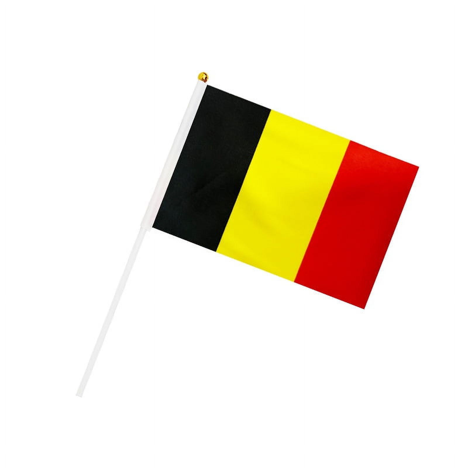 Chziua Flags Banners Accessories Small Mini Flags 10 Pack Hand Held ...