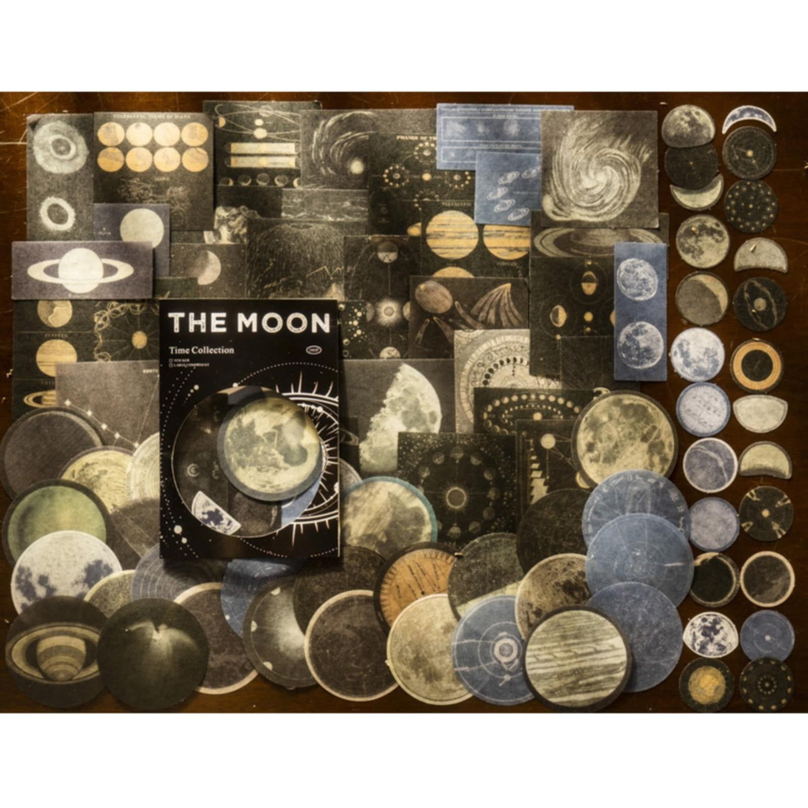 Chziua Stickers Retro Scrapbook Supplies Pack Suitable for Garbage ...