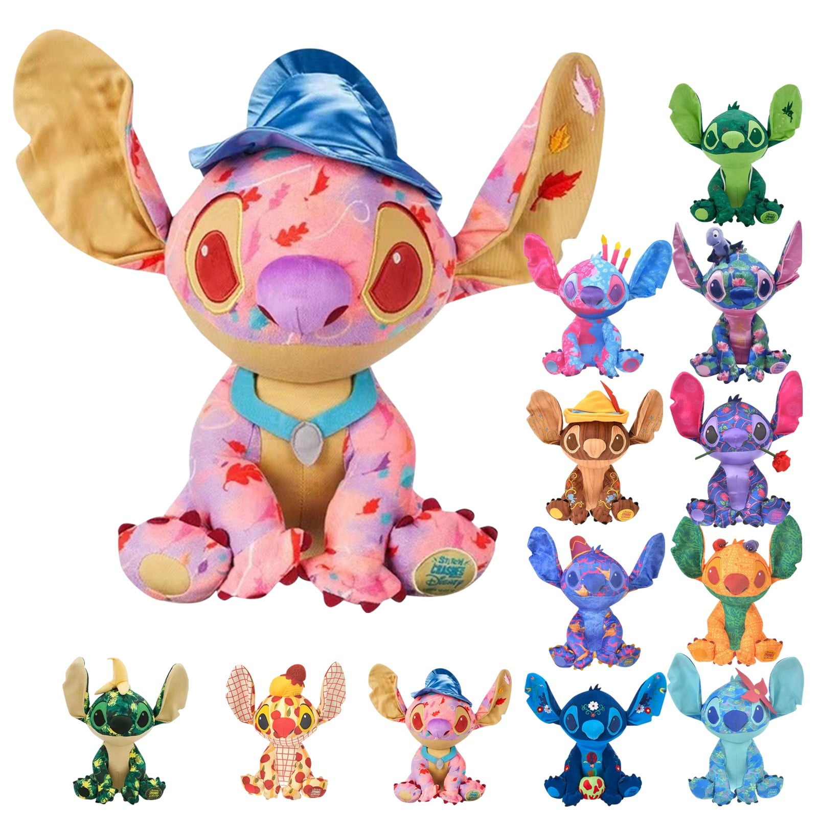 CiDai 12.5 inch Lilo & Stitch - Stitch Stuffed Animal Plush Toys, Soft Huggable Stuffed Animal ...