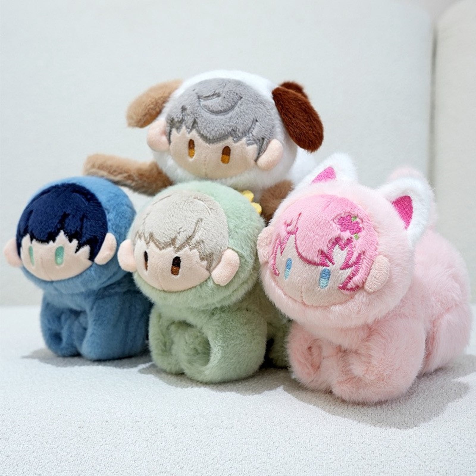 CiDai Cartoon Anime Baby Papa Circle Creative Plush Toy Clap Circle ...