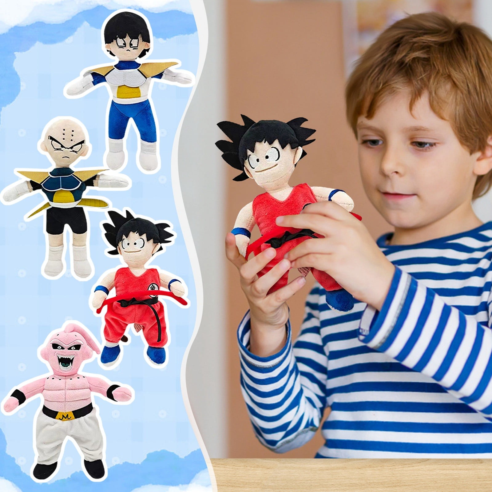 CiDai Dragon Ball Plush Toys, 7.87 Inch - Dragon Ball Z Stuffed Animals ...