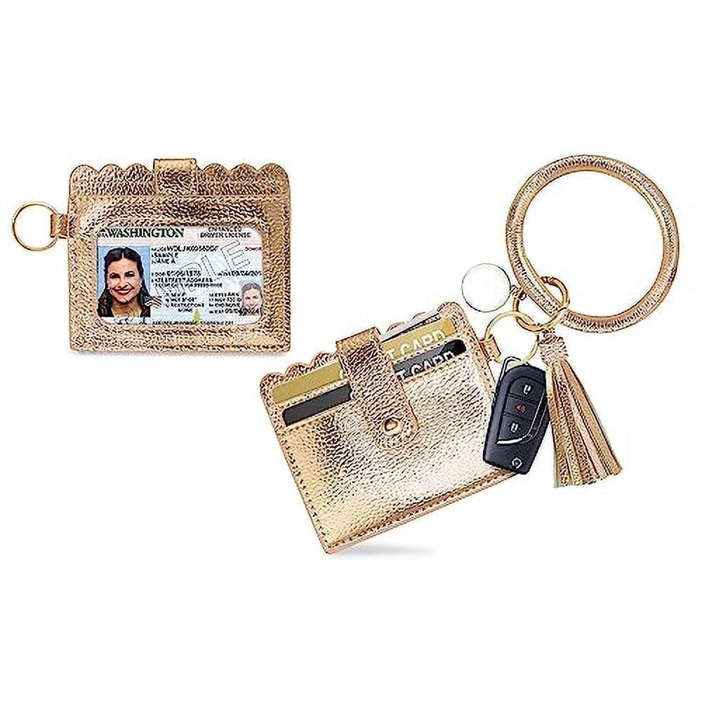 Ciana keychain Ring with Credit Card Holder - Stylish Bracelet and ...