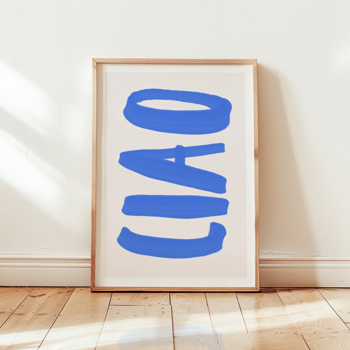 Ciao Print, Typography Poster, Italian Retro Poster , Trendy Wall Art ...