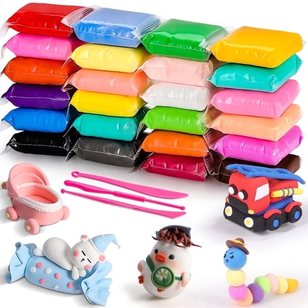 EZ Shape Non-Hardening Non-Toxic Reusable Wax-Based Modeling Clay, 1.1 ...