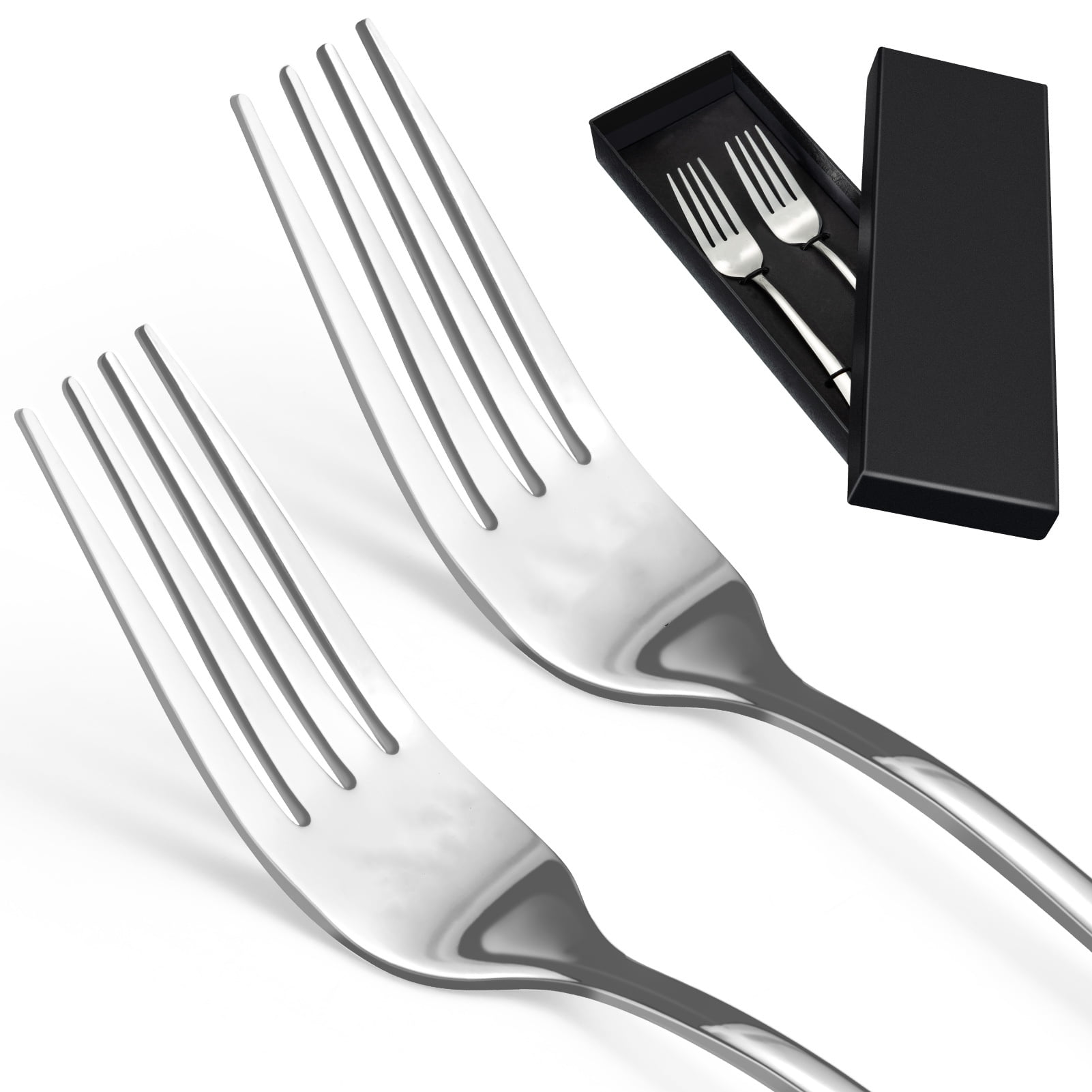 Cibeat Valentine's Day Gifts, Funny Engraved Stainless Steel Forks, 8 ...