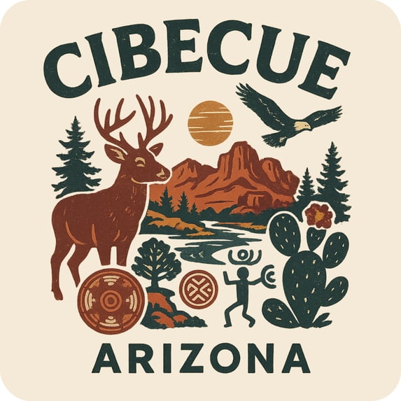 Cibecue Arizona Keepsakes Souvenir Vinyl Sticker – Destination Travel ...