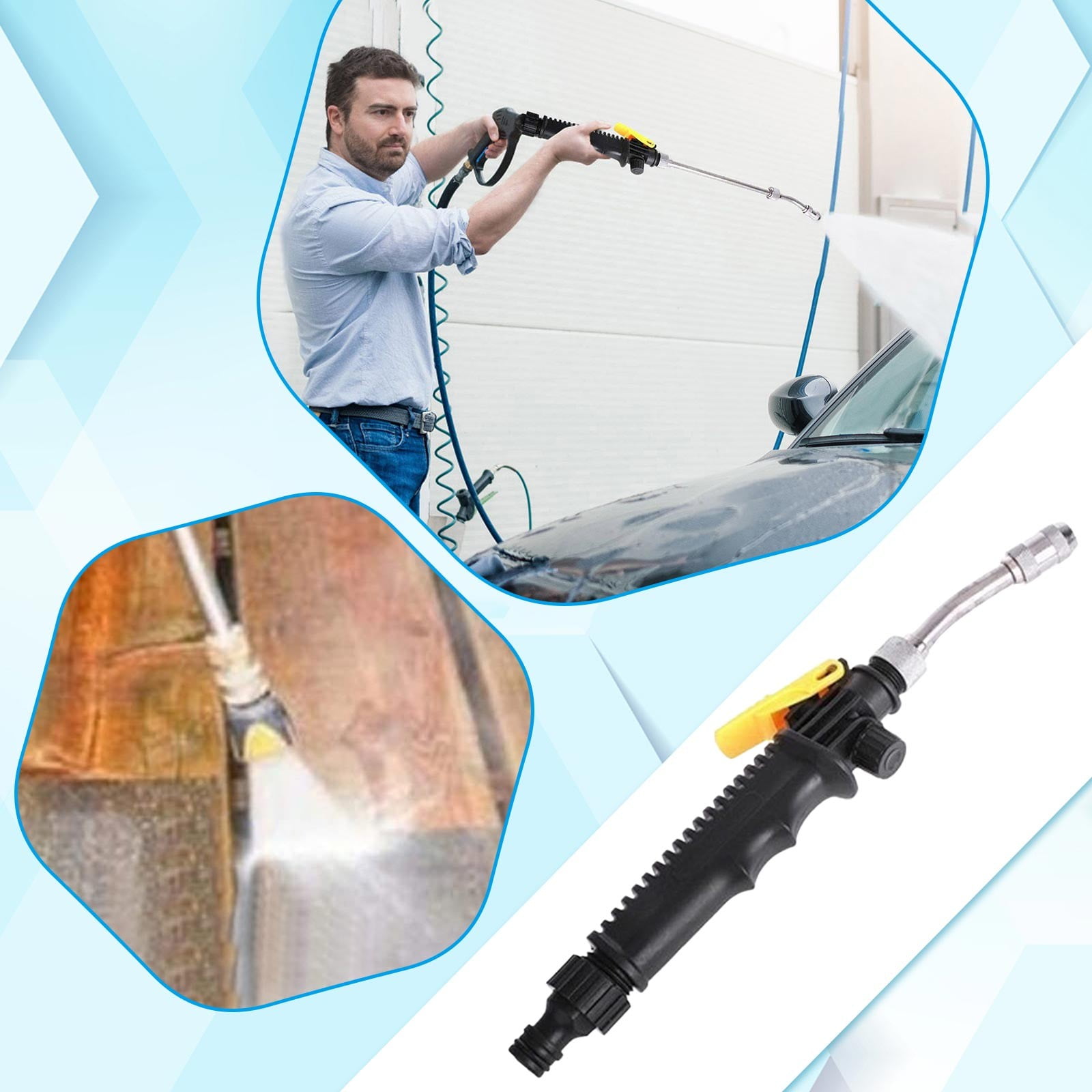 Cibee High Pressure Hose Nozzle 2 In 1 Pressure Washer High Pressure ...