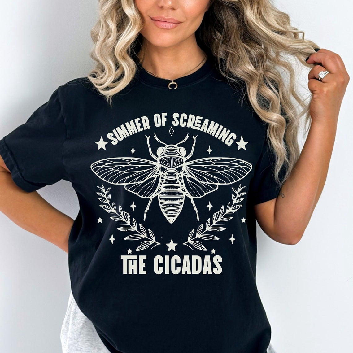 Cicada 2024 Comfort Colors BLACK Shirt, Cicada Shirt, Insect Lover Gift ...