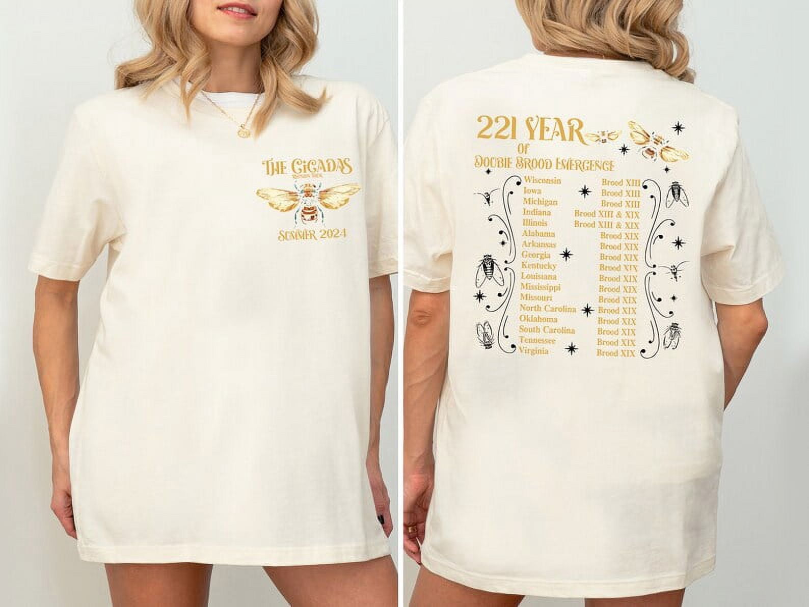 Cicada Concert Tour Summer 2024 Shirt, Reunion Tour Concert Shirt ...