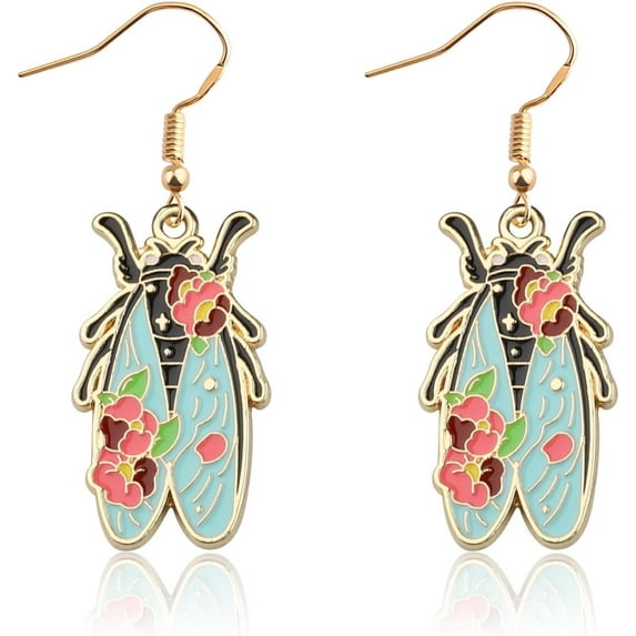 Cicada Earrings Cicada Jewelry Insect Jewelry Earrings Summer Jewelry ...