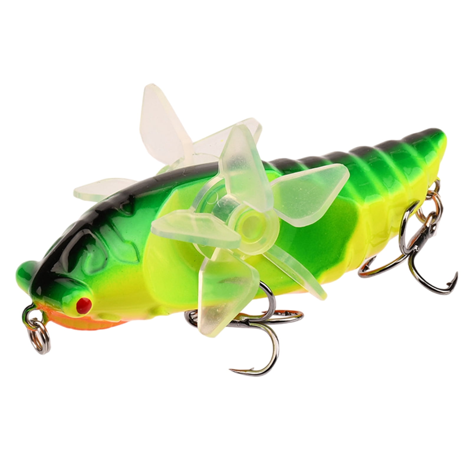 Cicada Fishing Lure, Freshwater Hard Lures with Rotating Spins ...