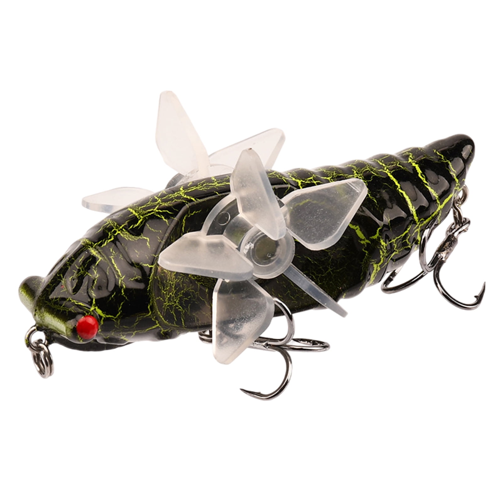 Cicada Fishing Lure, Freshwater Hard Lures with Rotating Spins ...