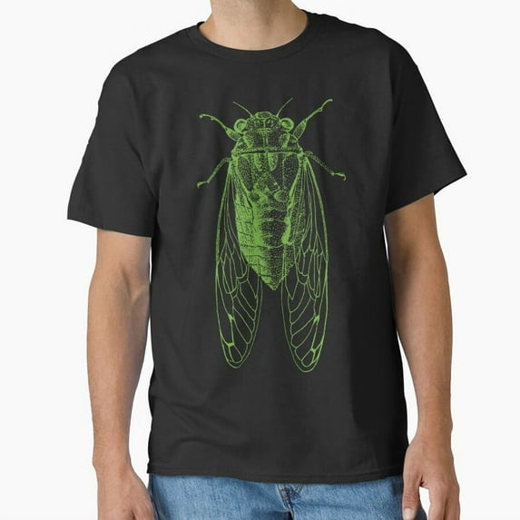 Cicada Funny Insect H2924 T-Shirt, for Men and Women, Up to 5XL ...
