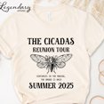 Cicada Shirt 2025 Cicada Reunion Tee Funny Cicada Concert Tshirt Bug ...