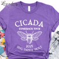 Cicada Shirt 2025 Cicada Reunion Tee Funny Cicada Concert Tshirt Bug ...