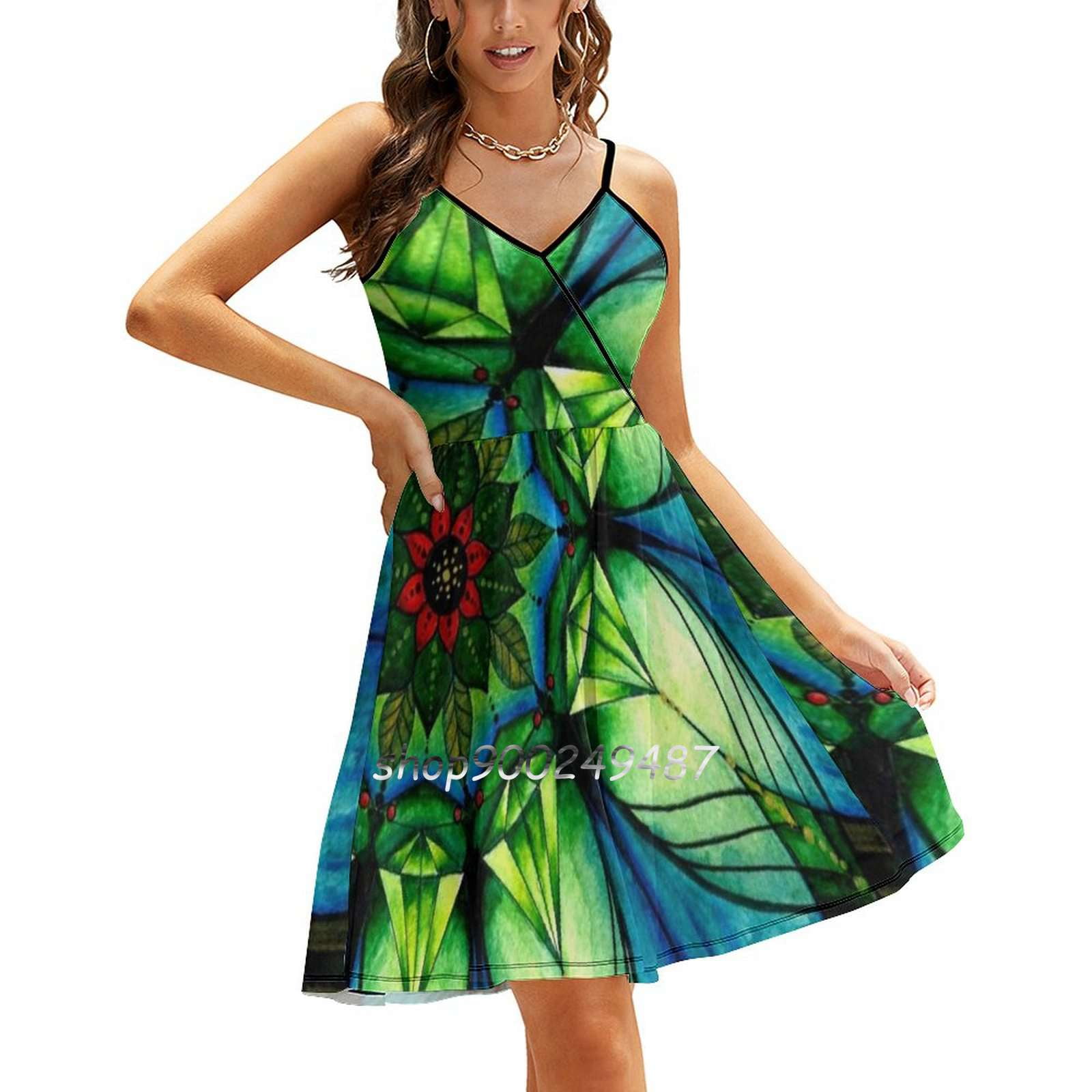 Cicada Summer Evening Party Dresses Midi Sexy Dress Female Sweet One ...