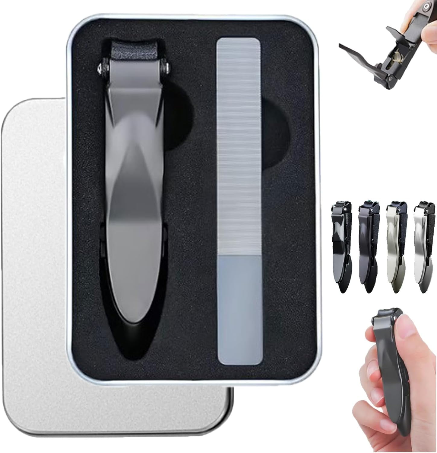 Cicada Wing Anti-Splash Nail Clippers, Toenail Clippers for Seniors ...