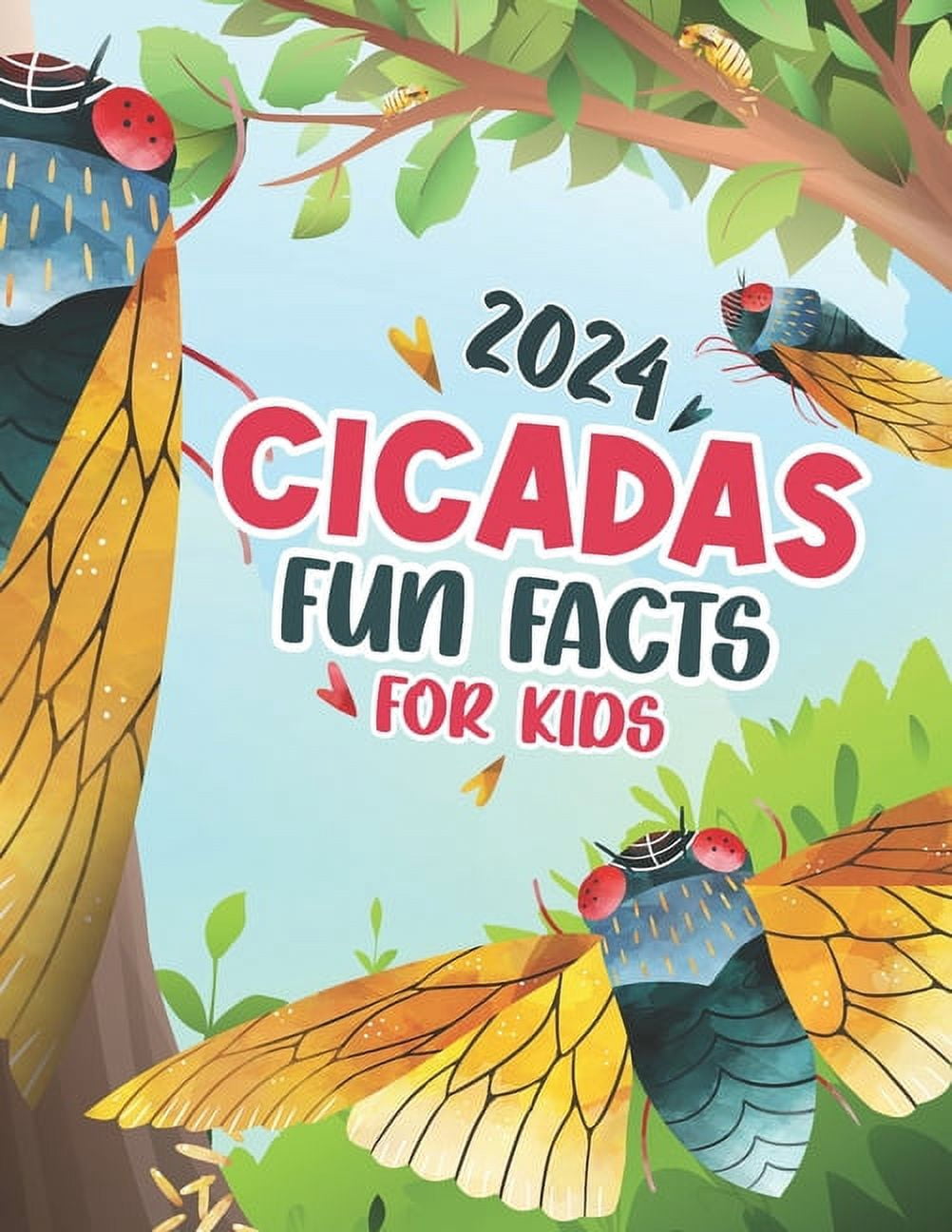 Cicadas Fun Facts Book for Kids: 40 Fun and Educational Facts About the ...