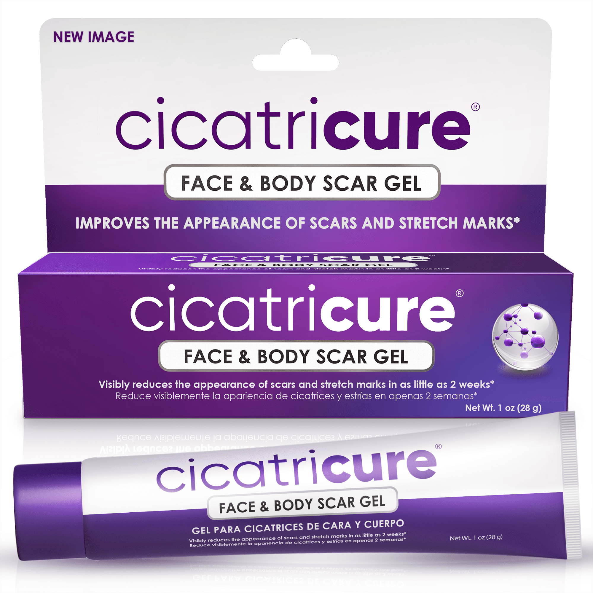 Cicatricure Scar Reducing Cream, Face & Body Scar Gel, 1 oz (30g ...