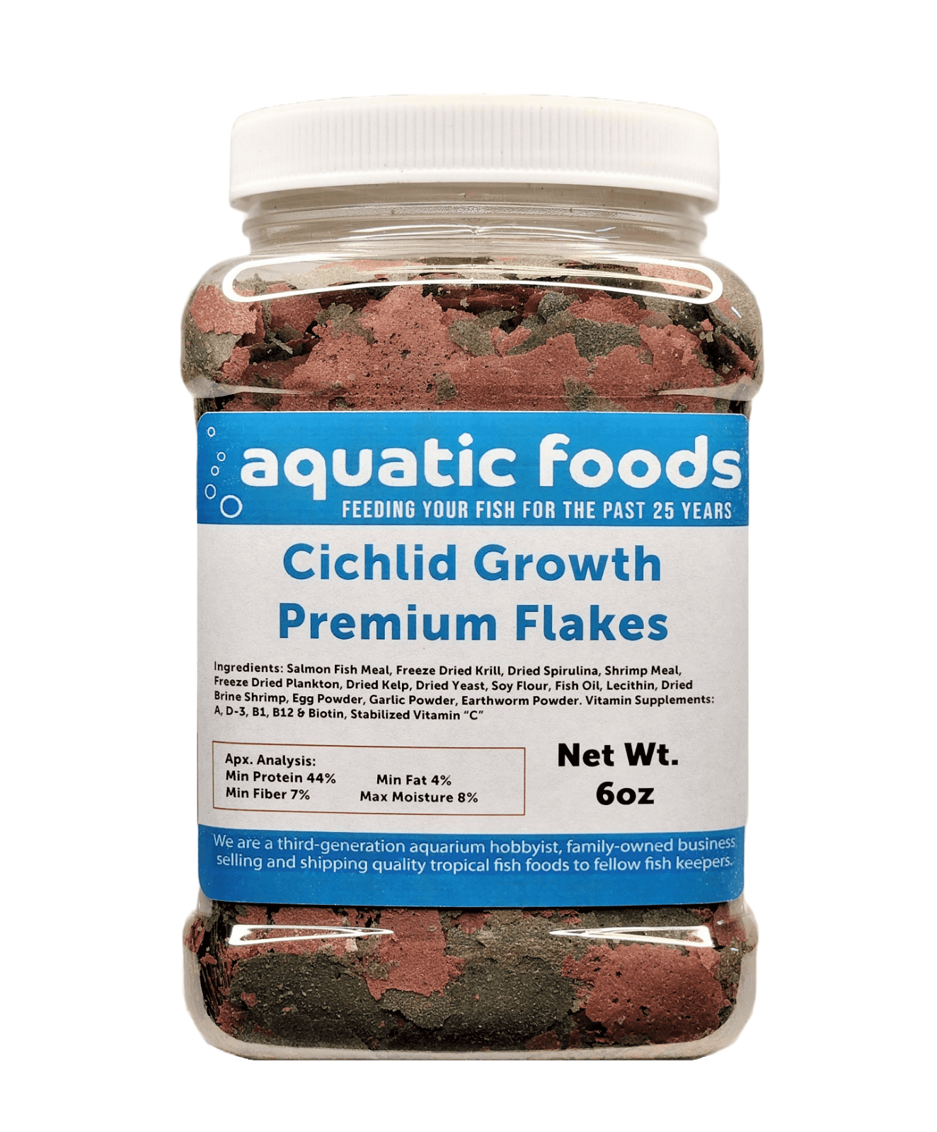 Cichlid Growth & Color Enhancing Flakes for Cichlids, Discus, All ...