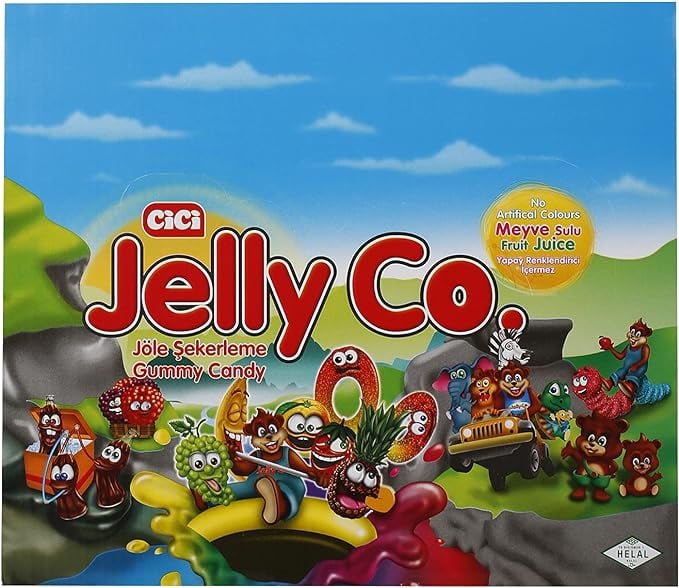 Cici Jelly Co Fruit Juice Gummy Candy, 20 gm (Pack of 12 Bag) - Walmart.com