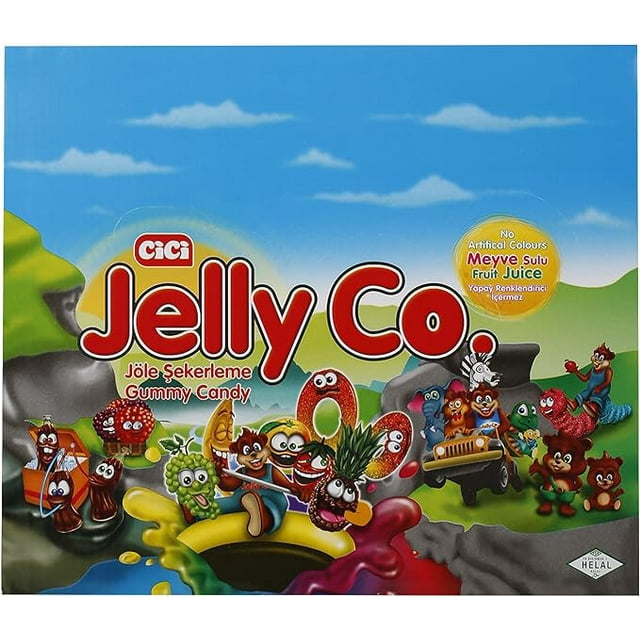 Cici Jelly Co Fruit Juice Gummy Candy, 20 gm (Pack of 12 Bag) - Walmart.com