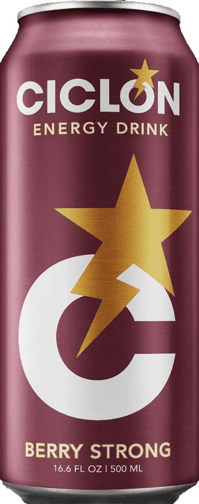 Ciclon Berry Strong, Energy Drink, 16 fl.oz Can - Walmart.com