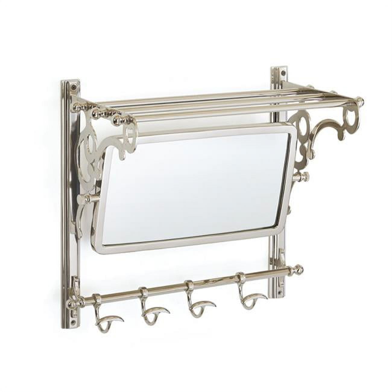 Cicso 17076 Chatam Mirror & Towel Rack, 11 x 8.5 x 20 in. - Walmart.com