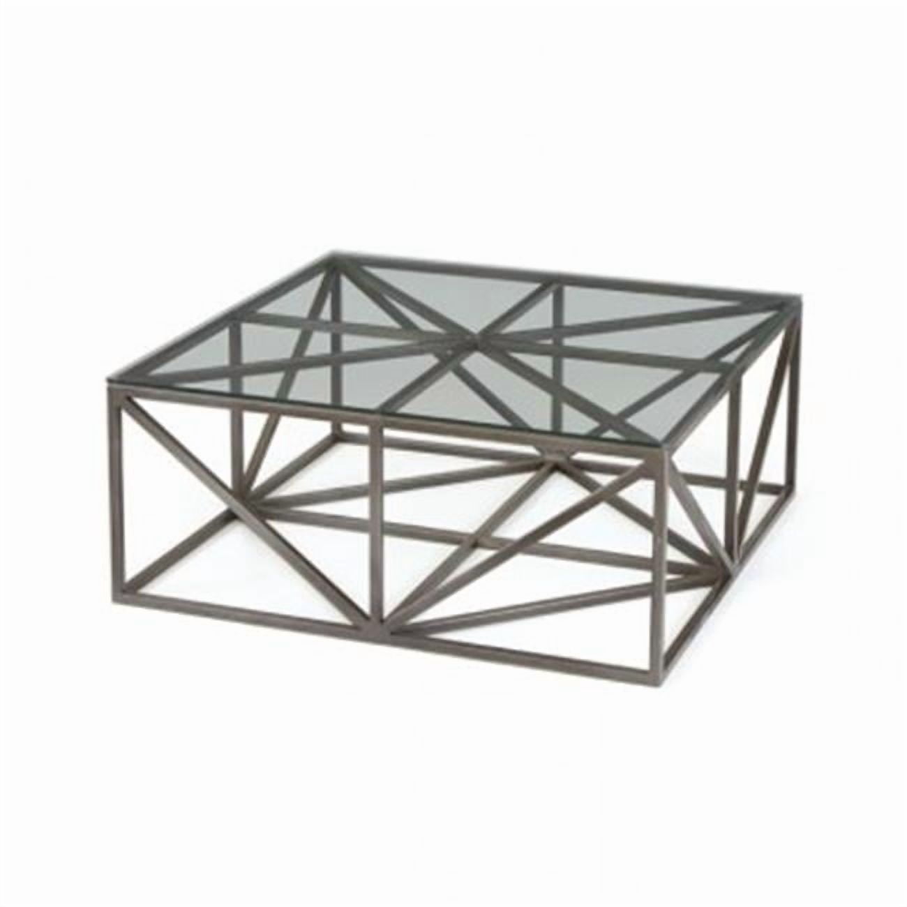 Cicso 20665 Hanover Glass Glass Coffee Tab - Walmart Business Supplies