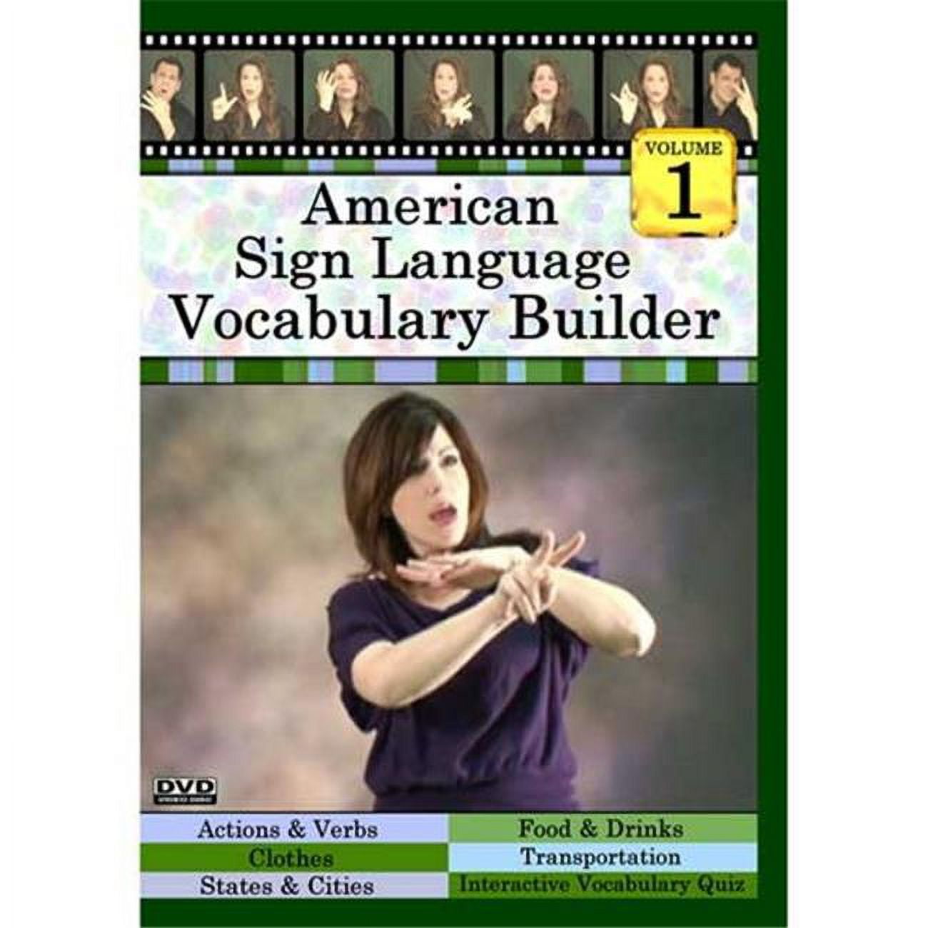 Cicso Independent DVD371 American Sign Language Vocabulary Builder ...