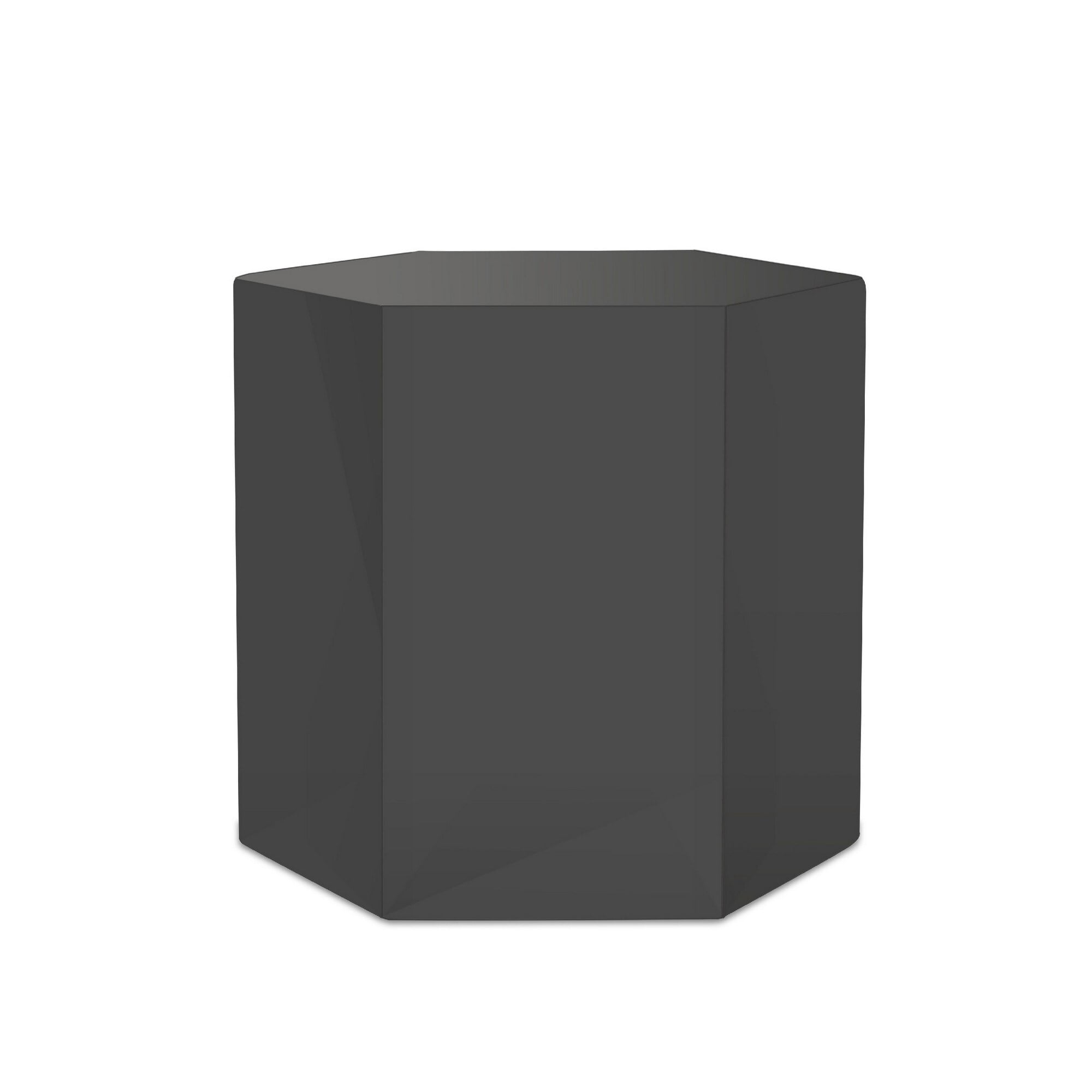 Cid Keli 13 Inch Modern Side End Table, Modular, Hexagonal, Medium ...