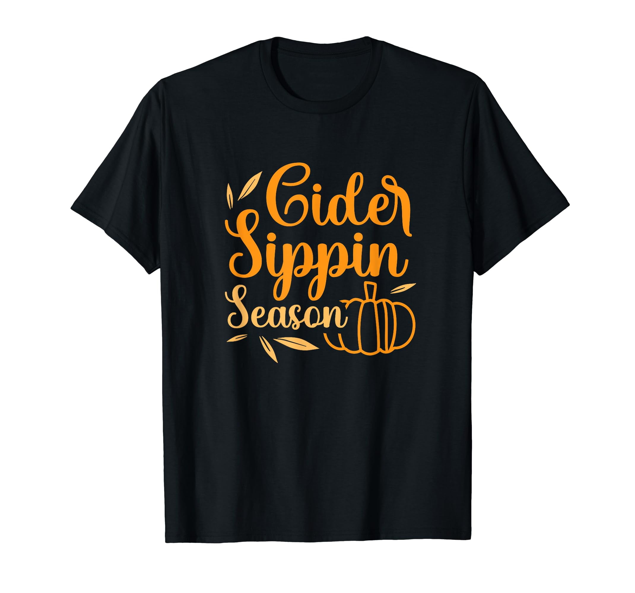 Cider Sippin Season Mens Fall & Halloween T-Shirt - Walmart.com