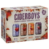 Ciderboys Hard Ciders Variety Pack, Hard Cider, 12 Pack, 5% Abv, 12 fl ...