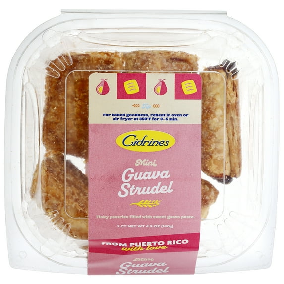 Cidrines, Mini Guava Strudel, 5 Count, Ready to Eat,Shelf Stable ...