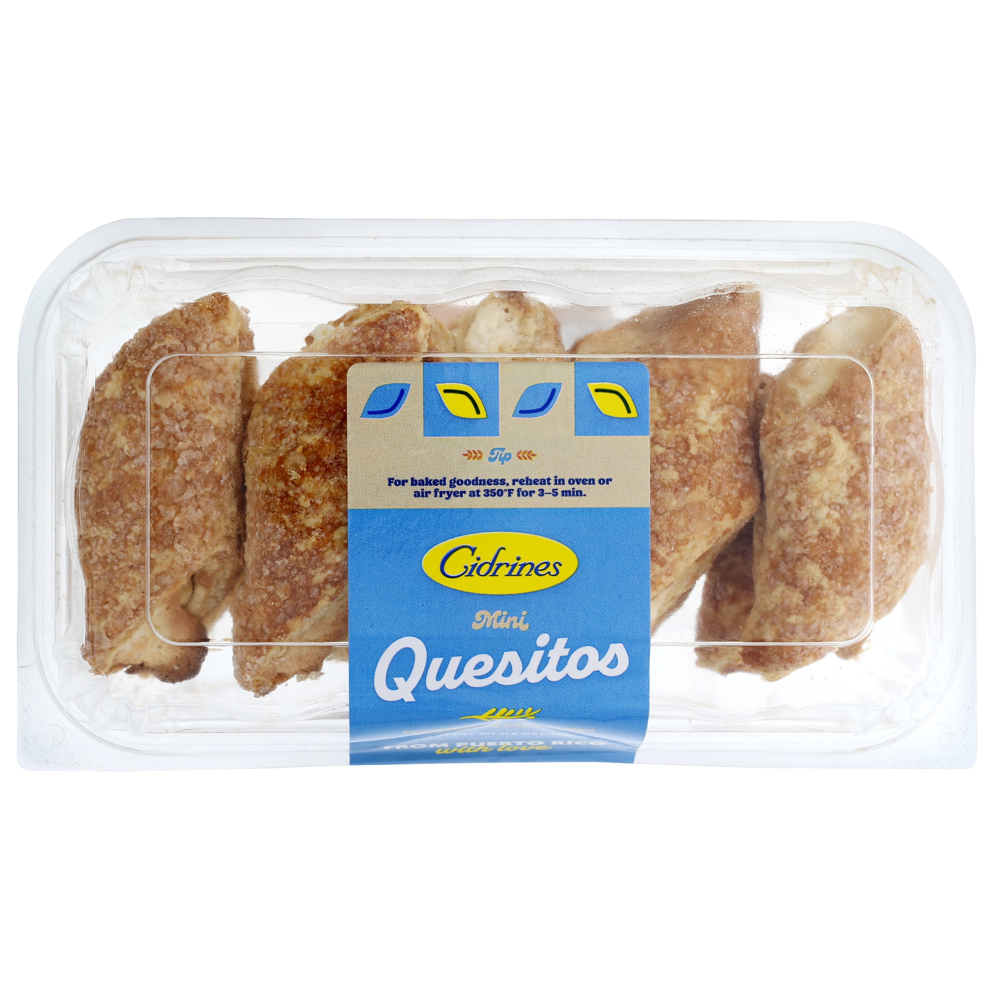 Cidrines, Mini Quesito, 10 Count, Ready to Eat, Shelf Stable - Walmart.com