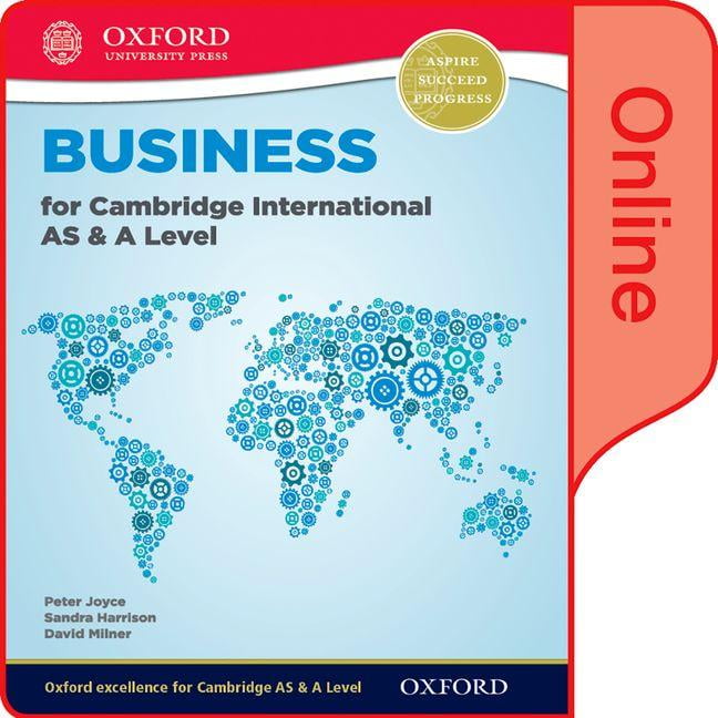 Cie a Level: Business for Cambridge International as & a Level Online ...