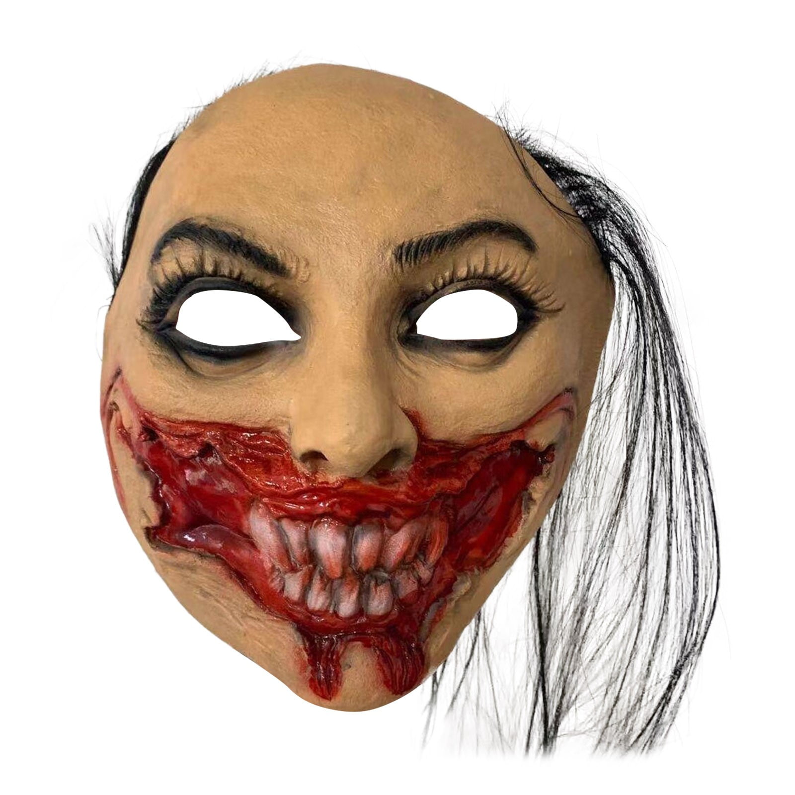 CieKen Face Scaring People Funny House Dressing Up Props Headgear 2024 ...