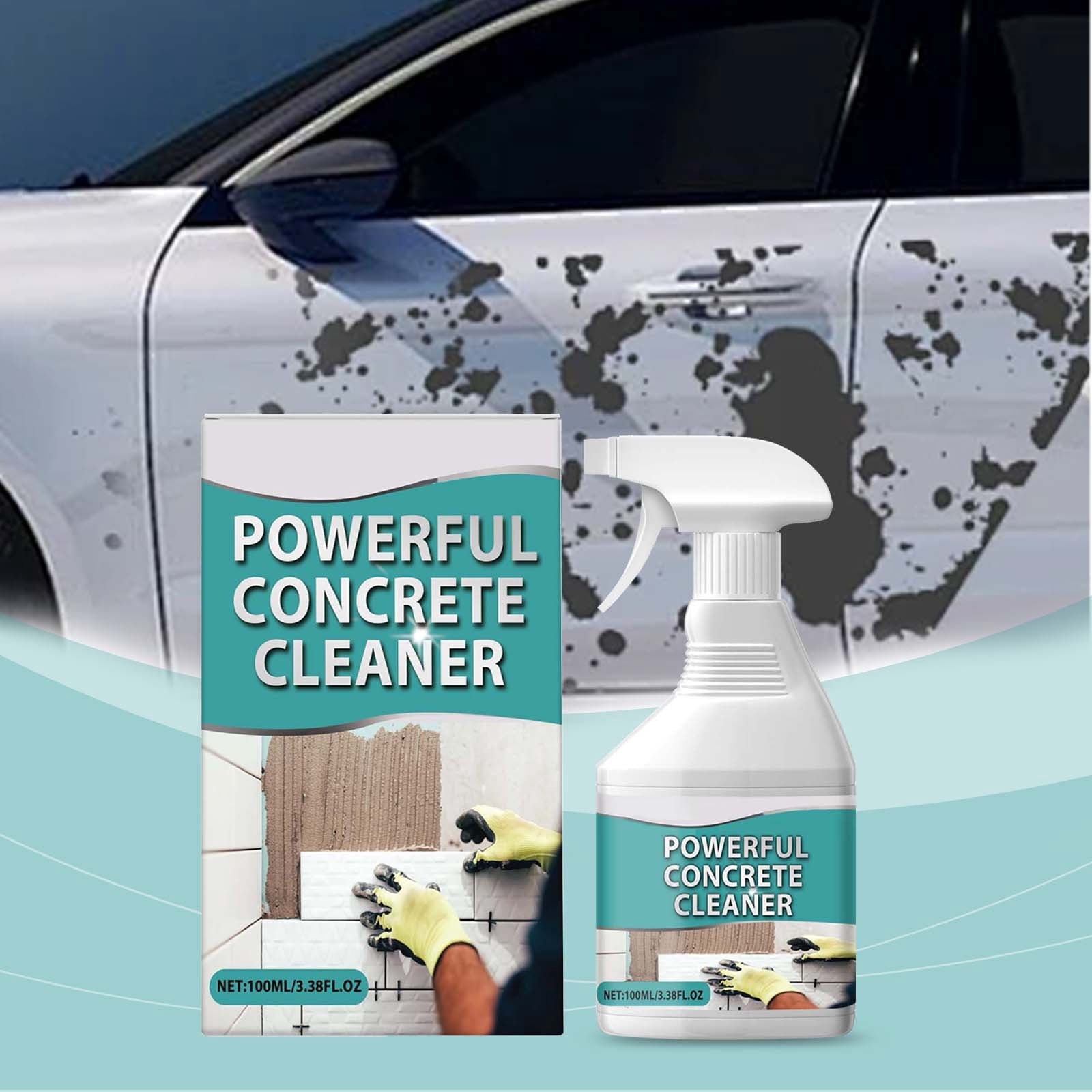 Cieatiam Cement Cleaner Powerful Dissolving Wall Tile Cement Grime ...
