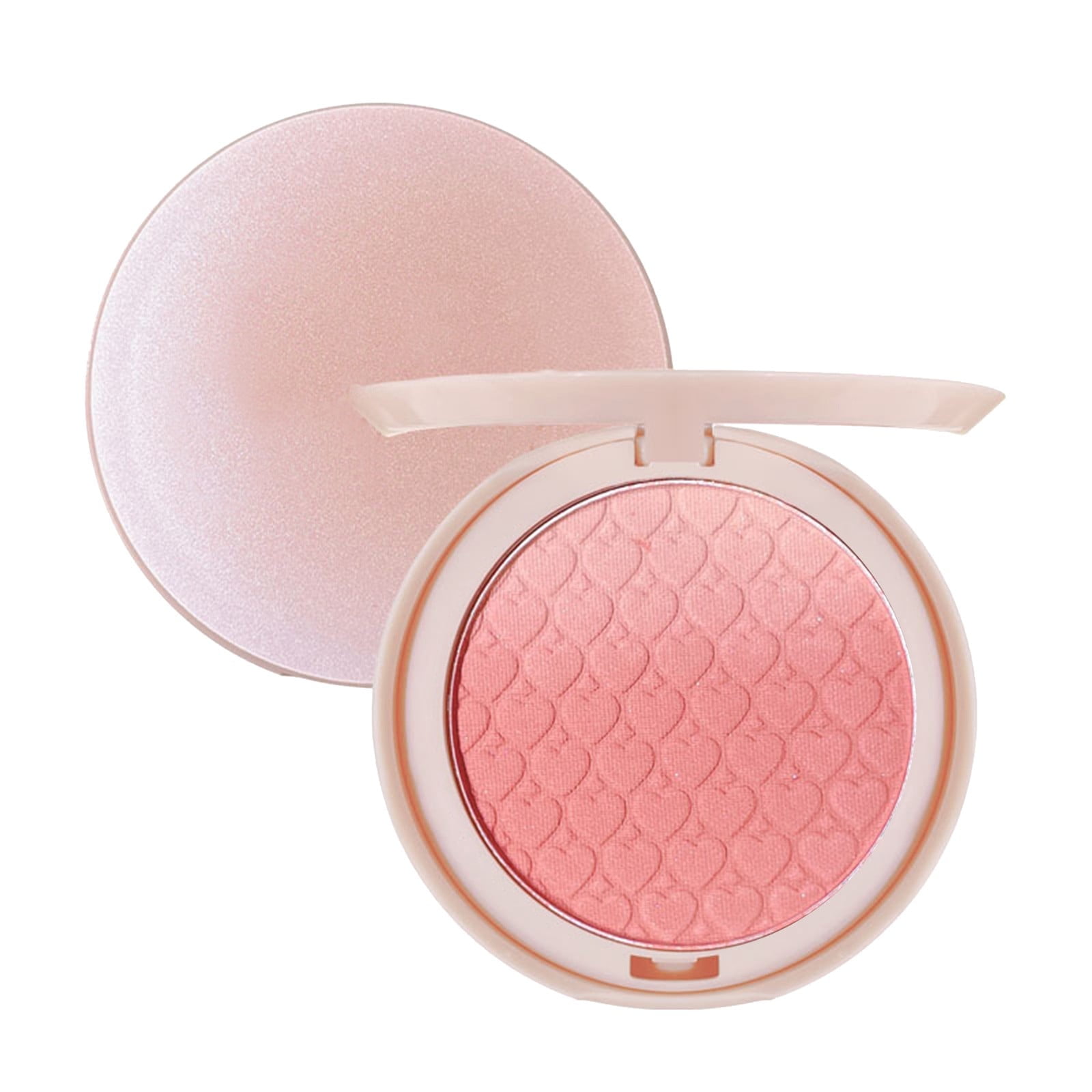 Cieatiam Dark Skin Makeup 6 Colors Facial Blushes Light Blushes Powder Bright Shimmer Facial ...